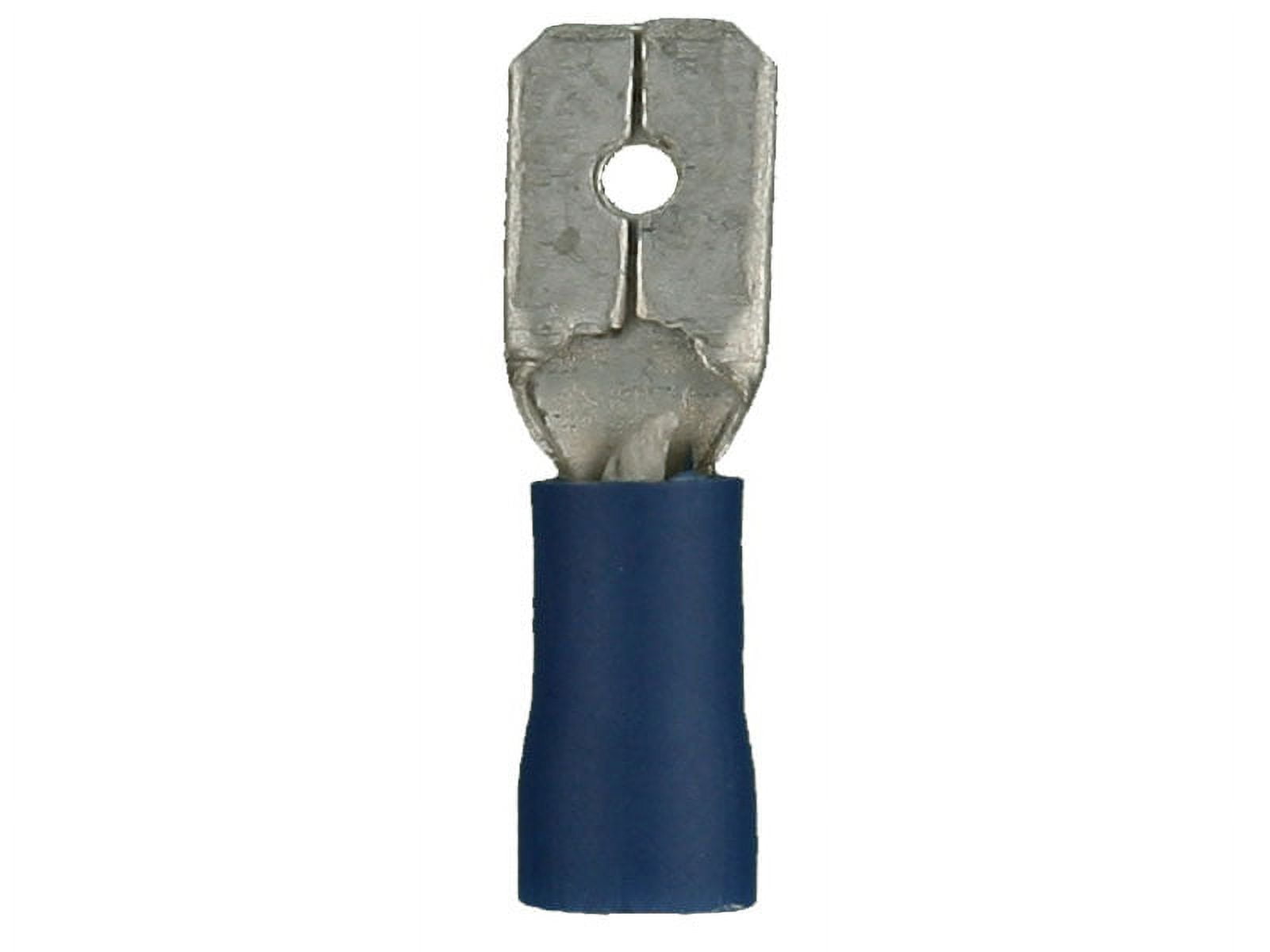 Blue Vinyl Male Quick Disconnect 16-14 Gauge .250 - Walmart.com