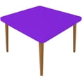 Blue Violet Square Tablecloth Fitted Table Cover Waterptoof Cloth with ...