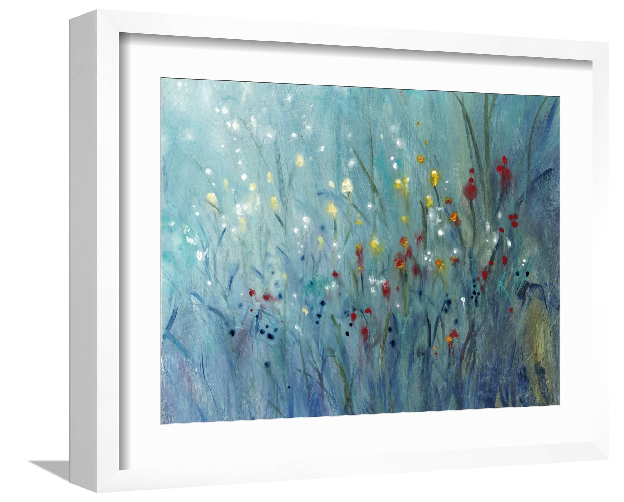 Art.com Blue Vision I Art Print by Tim O'toole, White Frame Wall Art ...