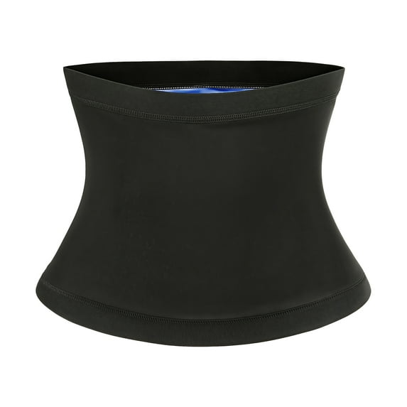 Blue Waist Trimmer for Men Woman Breathable Waist Trainer Sauna Belt ...