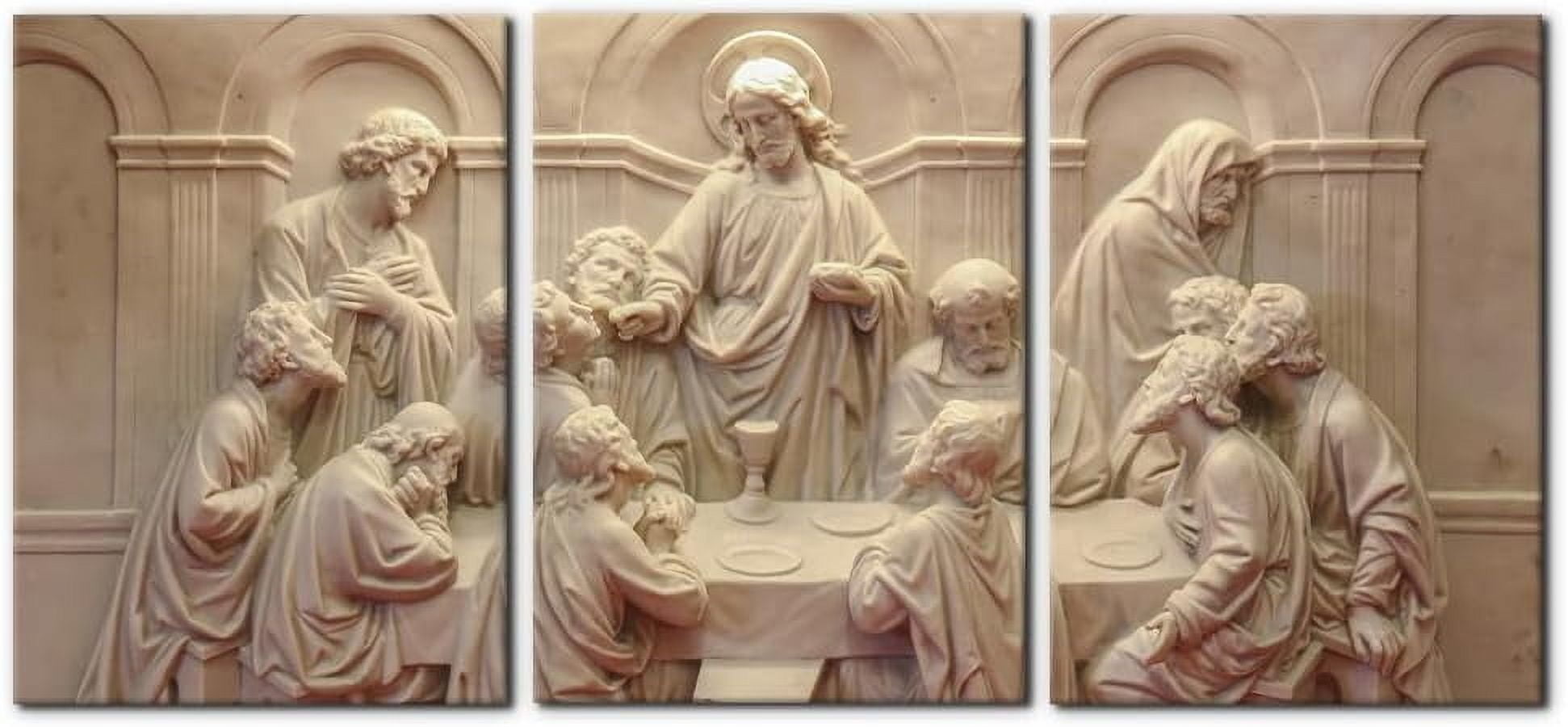 Blue Wall Art Painting Great White Shark Catching Fish At Guadalupe ...