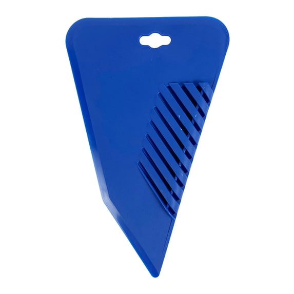 Blue Wallpaper Scraper Professional Tool Sturdy Plastic Handle Polygon ...