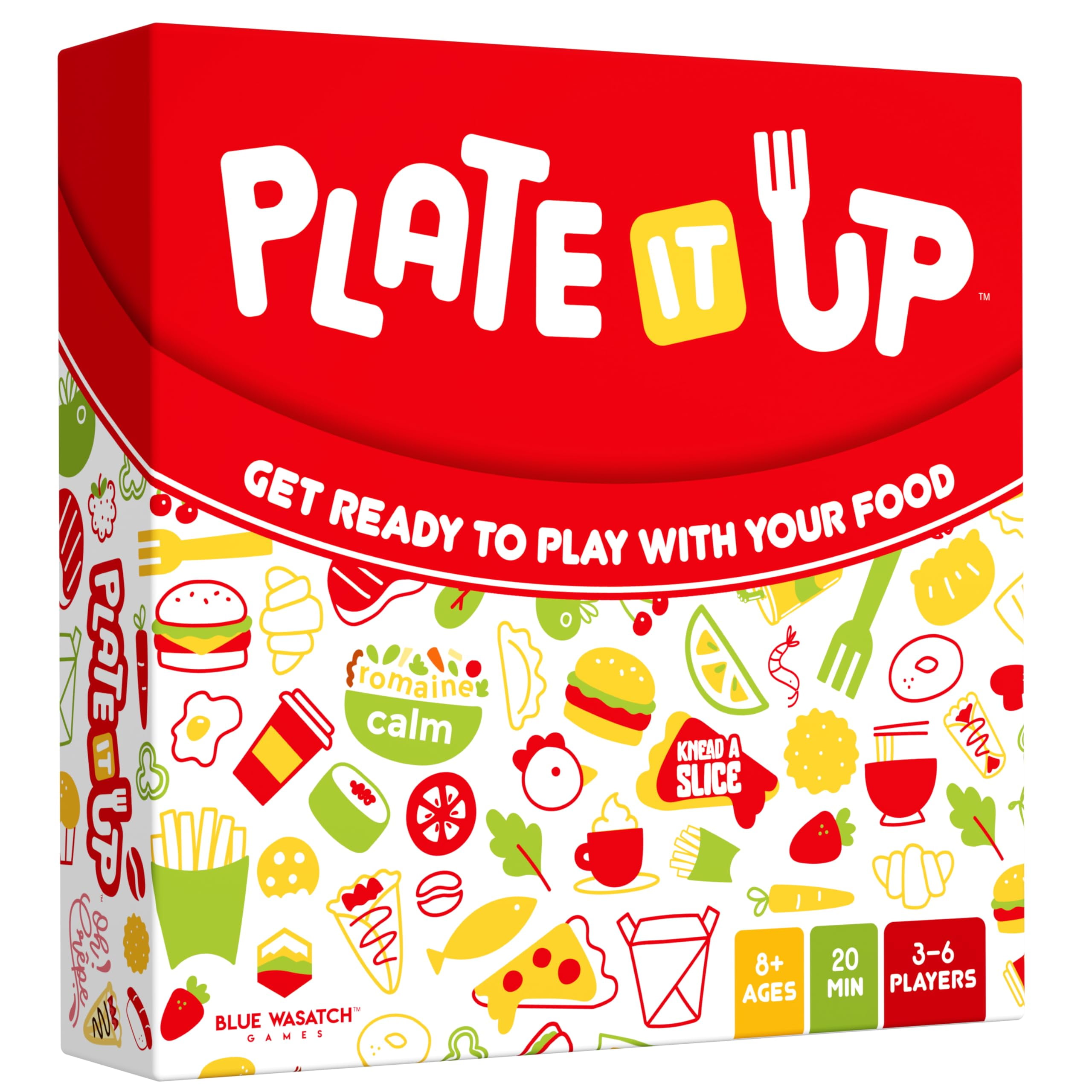 Blue Wasatch Games Plate OIF8 It Up - A Foodie Party Game | Mix ...