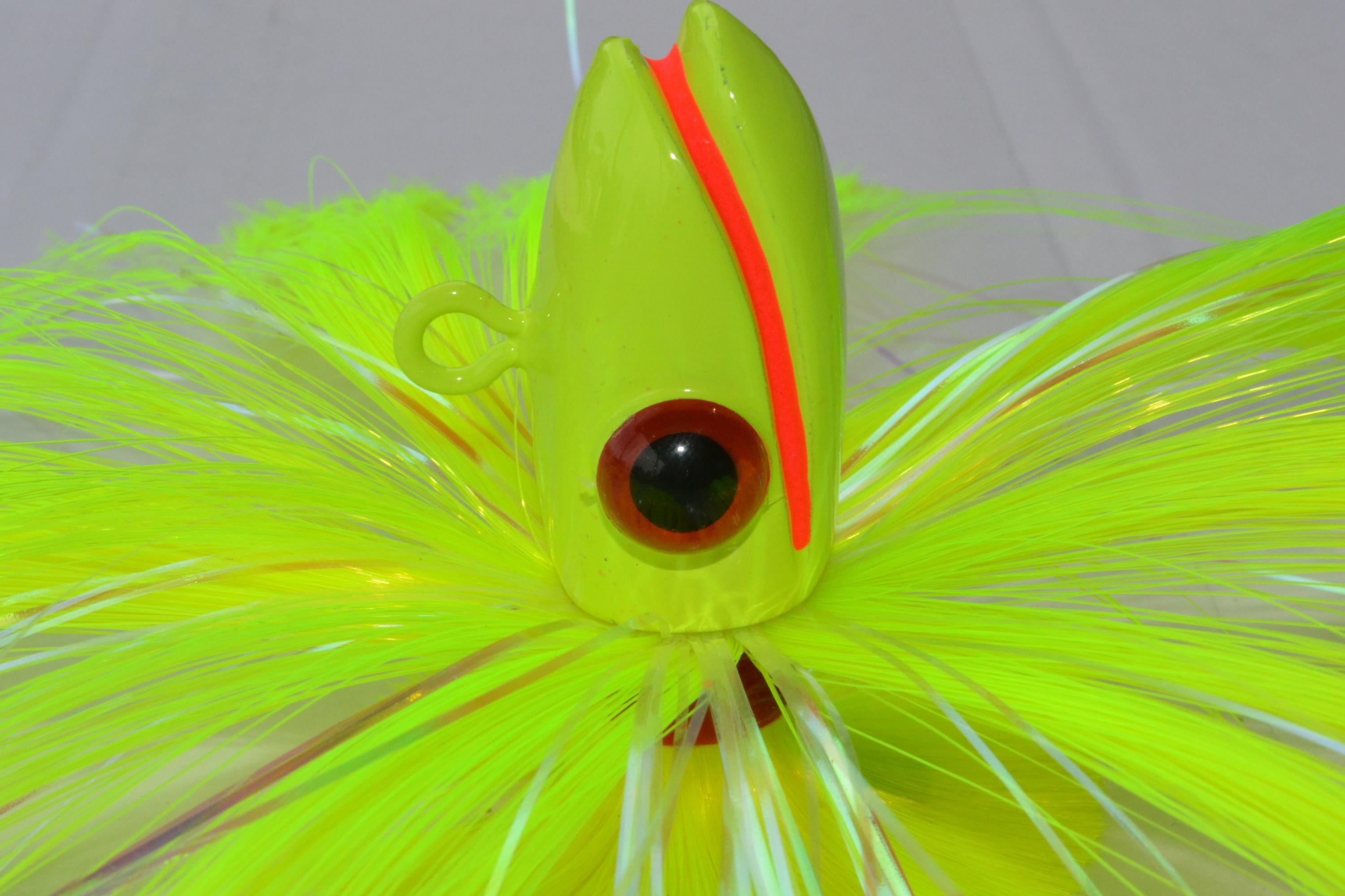 Blue Water Candy 60011 Grinning Gus Parachute Lure 6 oz Chartreuse ...