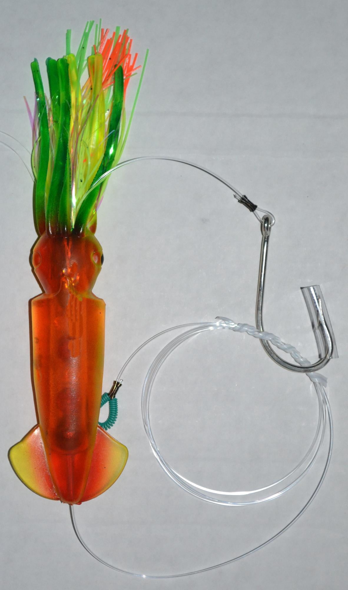 Blue Water Candy 74044 Mahi Mauler Fishing Rig 7" 6 oz Rasta - Walmart.com