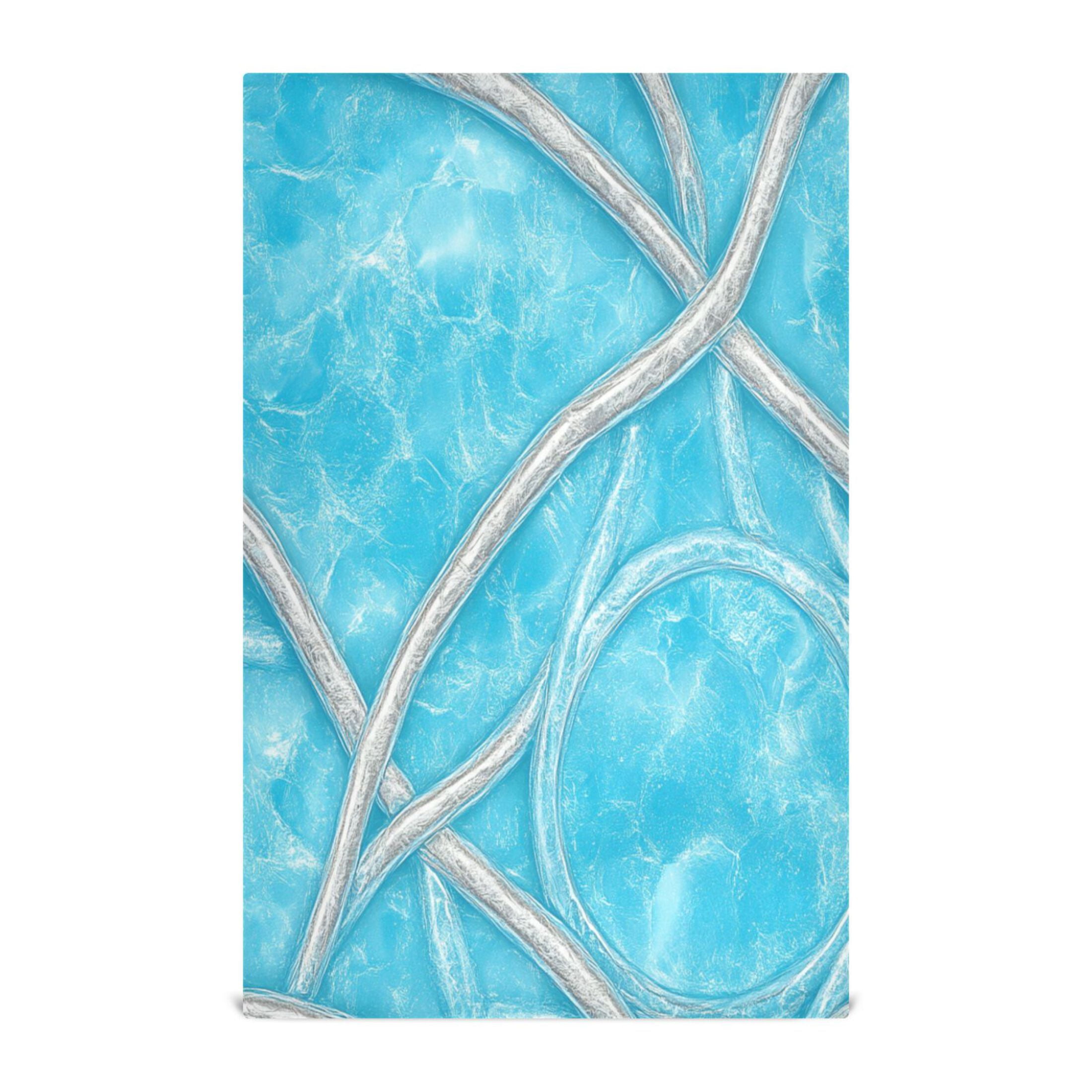 Blue Water Surface Pattern Kitchen Towels 6-Piece Pack Tea Towels for ...
