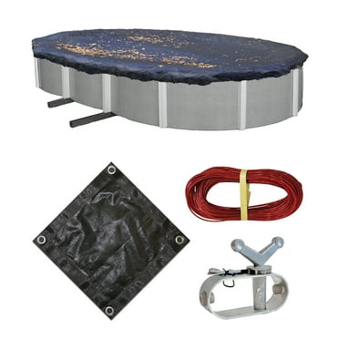 ArcticPlex Above-Ground 12-ft x 24-ft Oval Leaf Net - Walmart.com