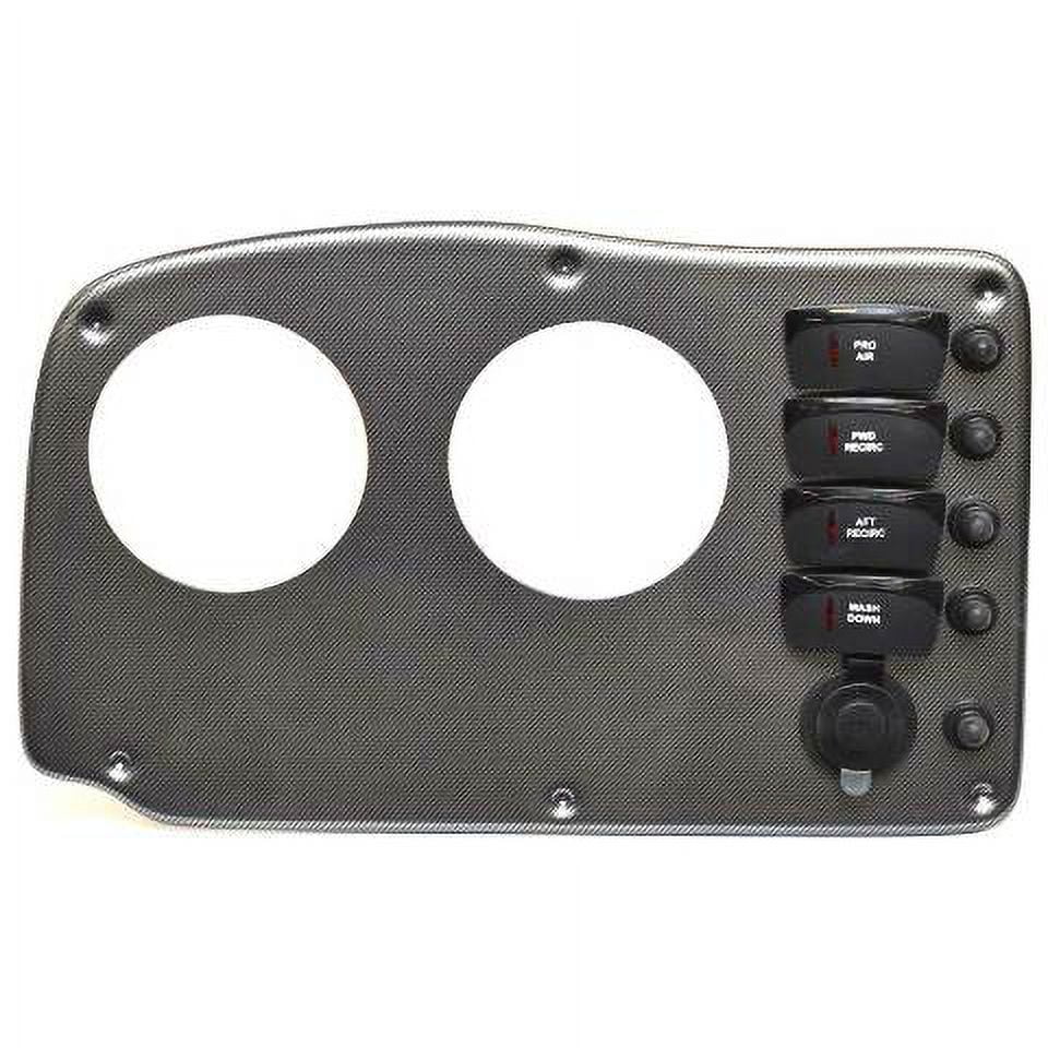 Blue Wave Boat Blank Dash Panel F333MD009115A | w/ Switches Gray ...