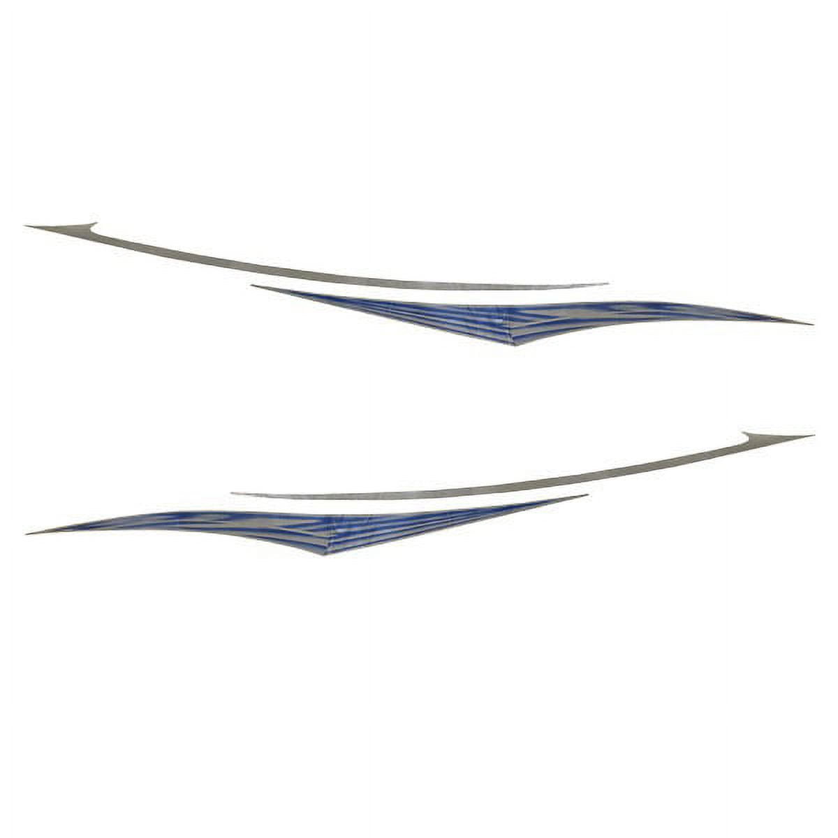 Blue Wave Boat Graphic Decal U25763-01 | 105 x 8 1/2 Inch Set of 2 ...