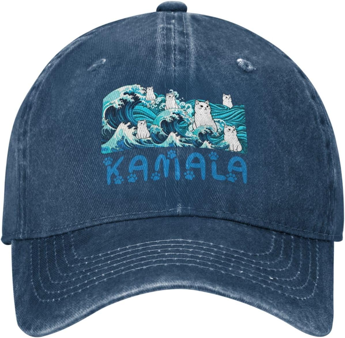 Blue Wave Cats for Kamala Harris Walz Childless Cats Ladies Vote Blue ...