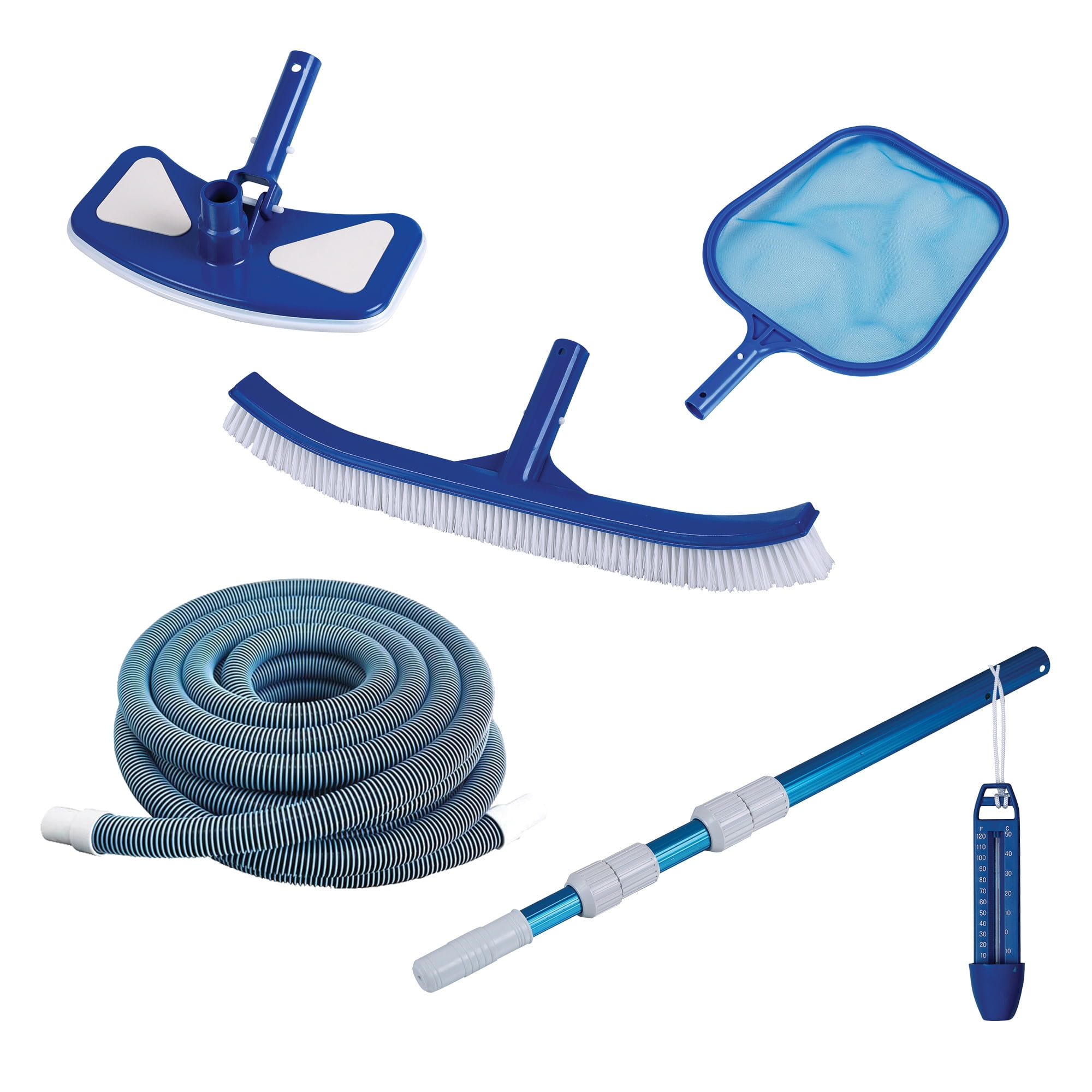 Blue Wave Pool Maintenance Kit for Above Ground Pools - Vacuum Cleaning ...