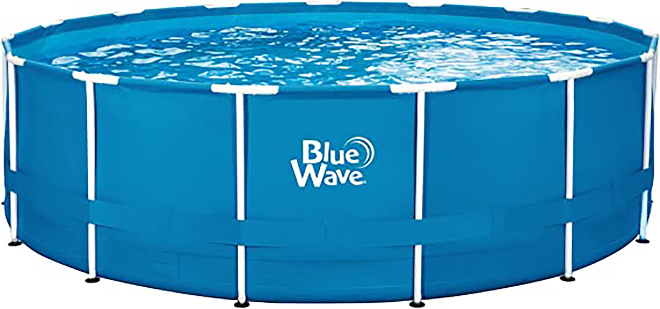 Blue Wave Laguna 15-ft Round 48-in Deep Above-Ground Outdoor Swimming ...