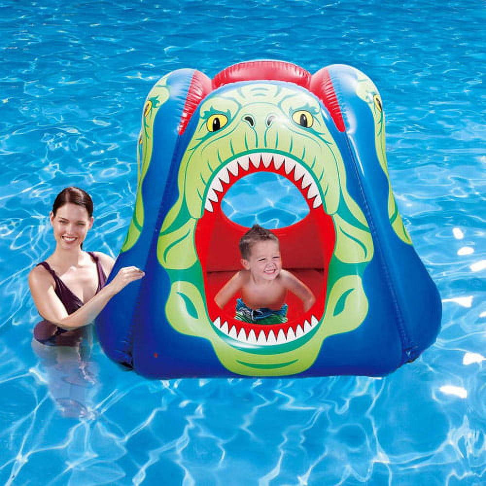 Blue Wave Piranha 63" Floating Pool Habitat - Walmart.com