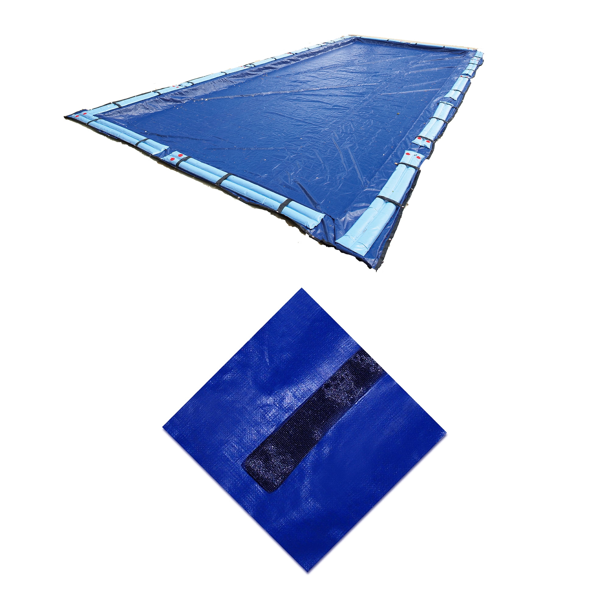 Blue Wave Products 18' x 36' Royal Blue Winter Pool Covers for In ...