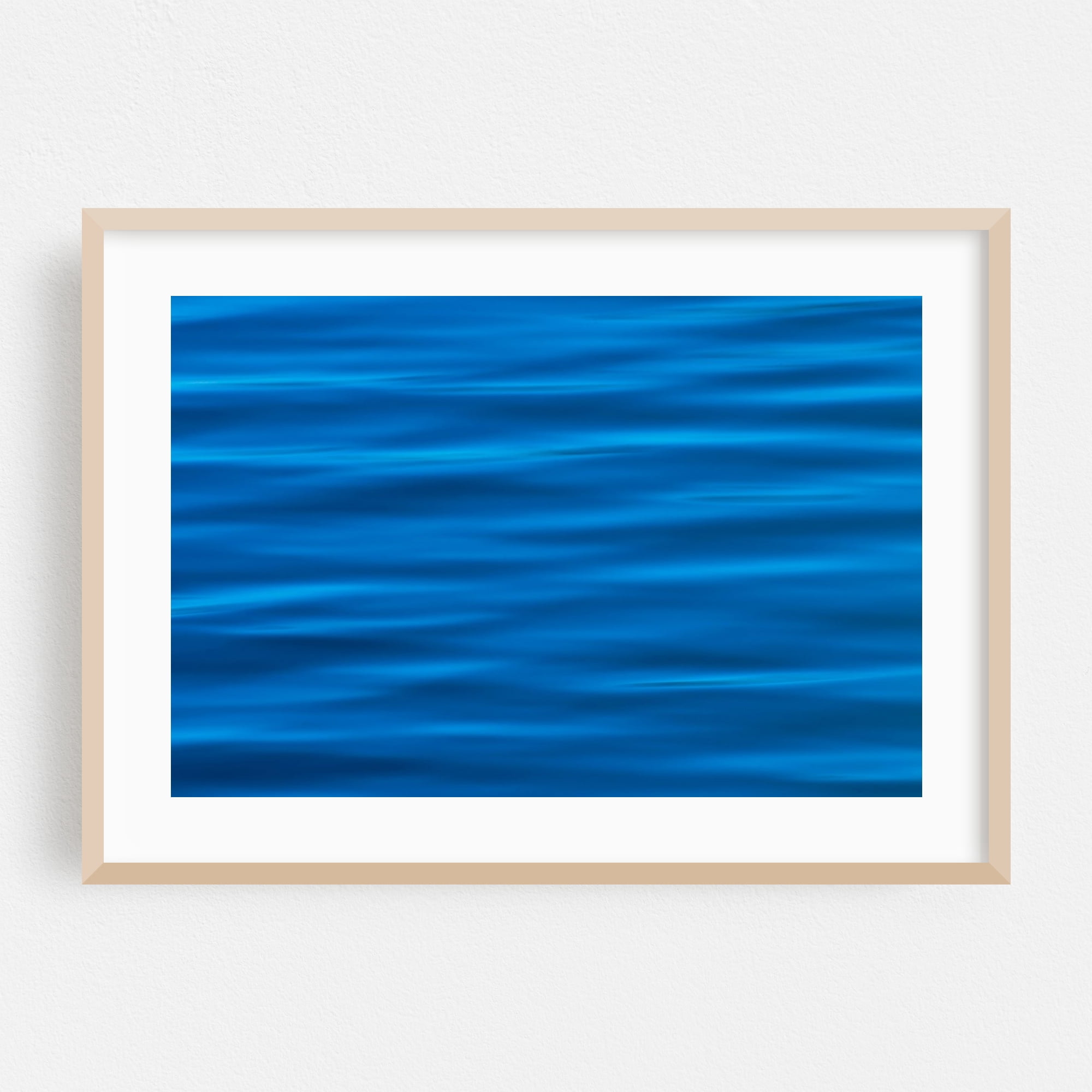 Blue Waves 2 - Photography Ocean Waves Water Abstract Seascape Calm ...