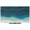 Blue Waves TV Dust Cover,Stretchable TV Screen Desktop Computer ...