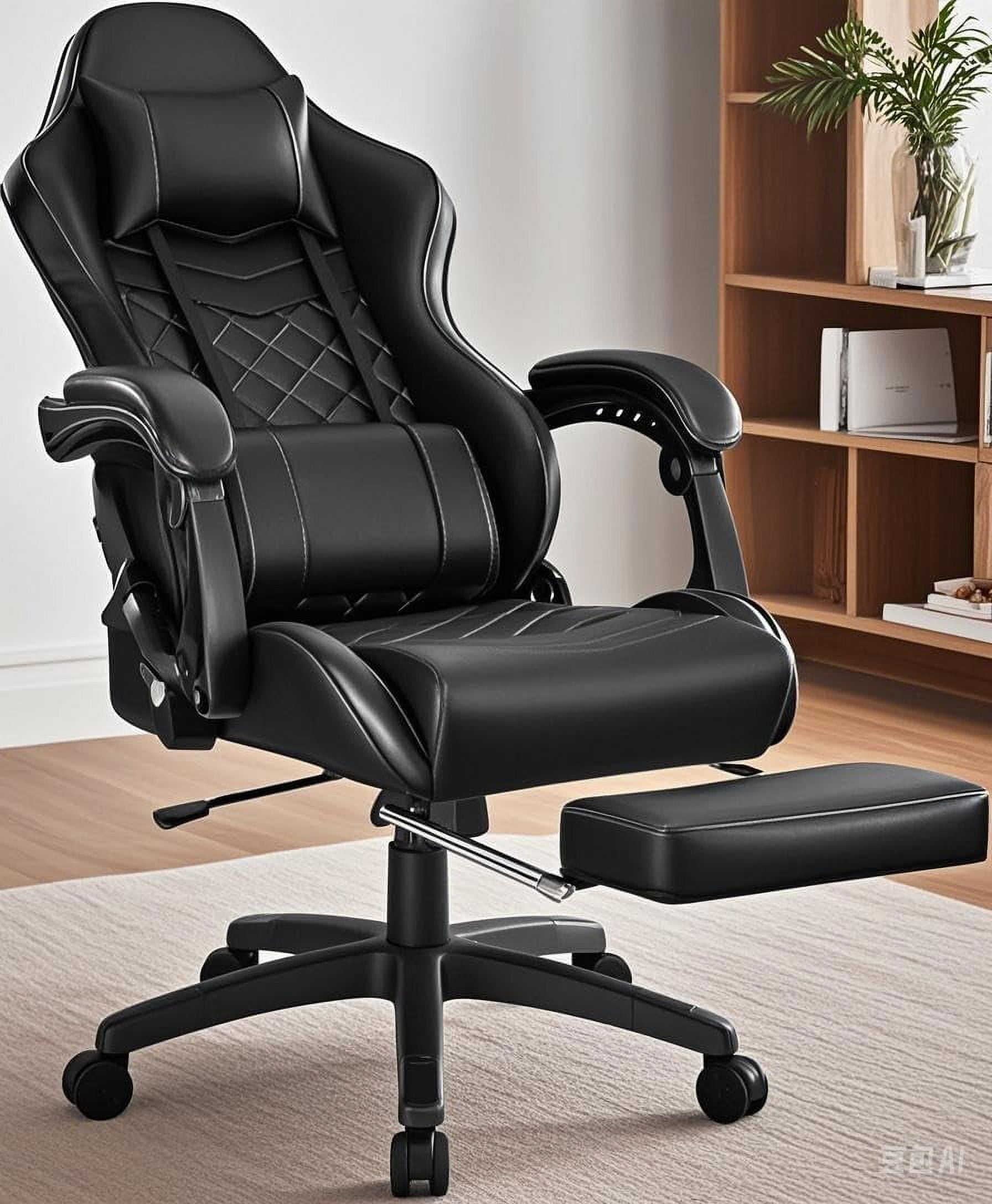 Blue Whale Gaming Chair for Adults, Ergonomic Gaming Chair with ...