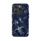 Blue Whale Shark Coral Reef Ocean Marine Case for iPhone 17 11 12 13 14 ...