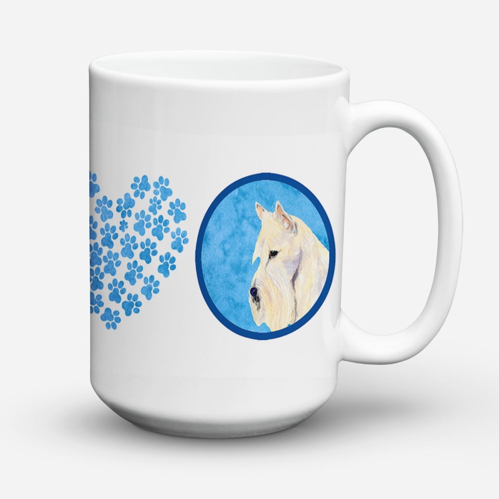 Blue Wheaten Scottish Terrier Coffee Mug 15 oz - Walmart.com