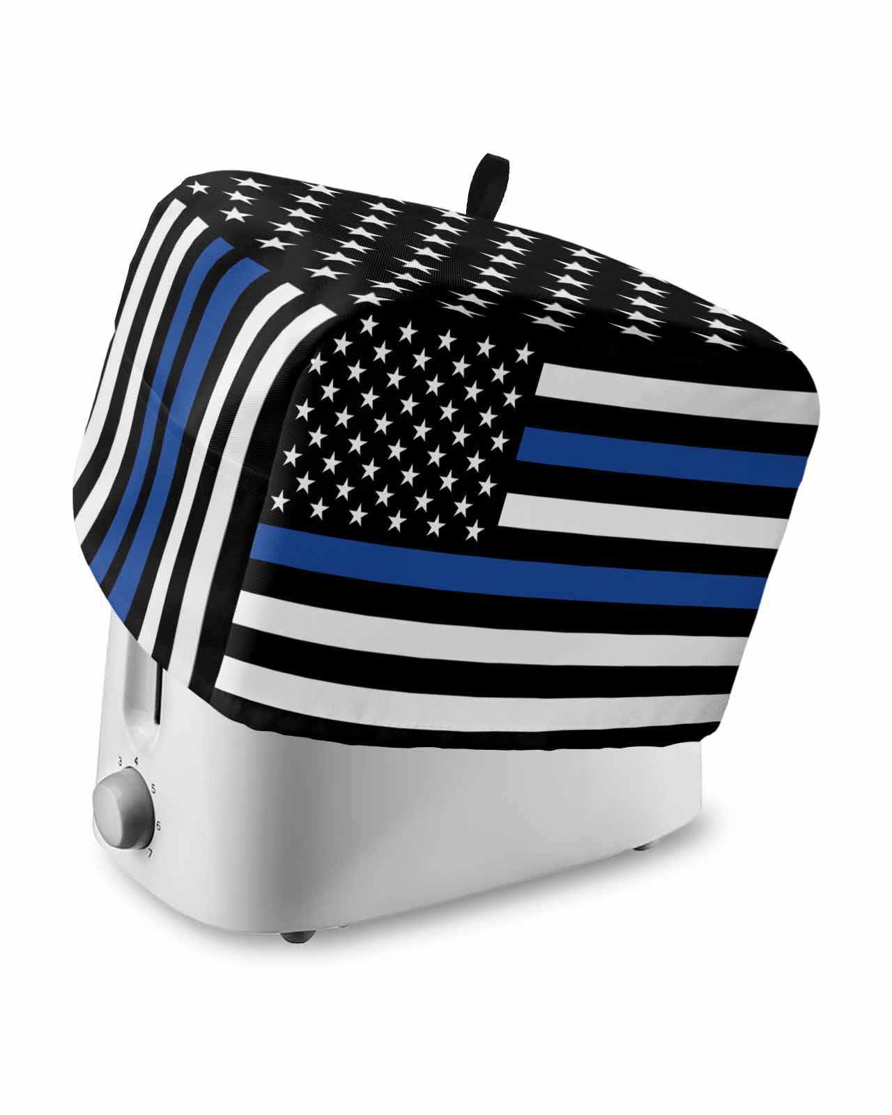 Blue White American Flag Toaster Cover 2 Slice, Small Kitchen Appliance ...