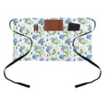 Blue White Hydrangea Kitchen Restaurant Half Waist Apron, Floral ...