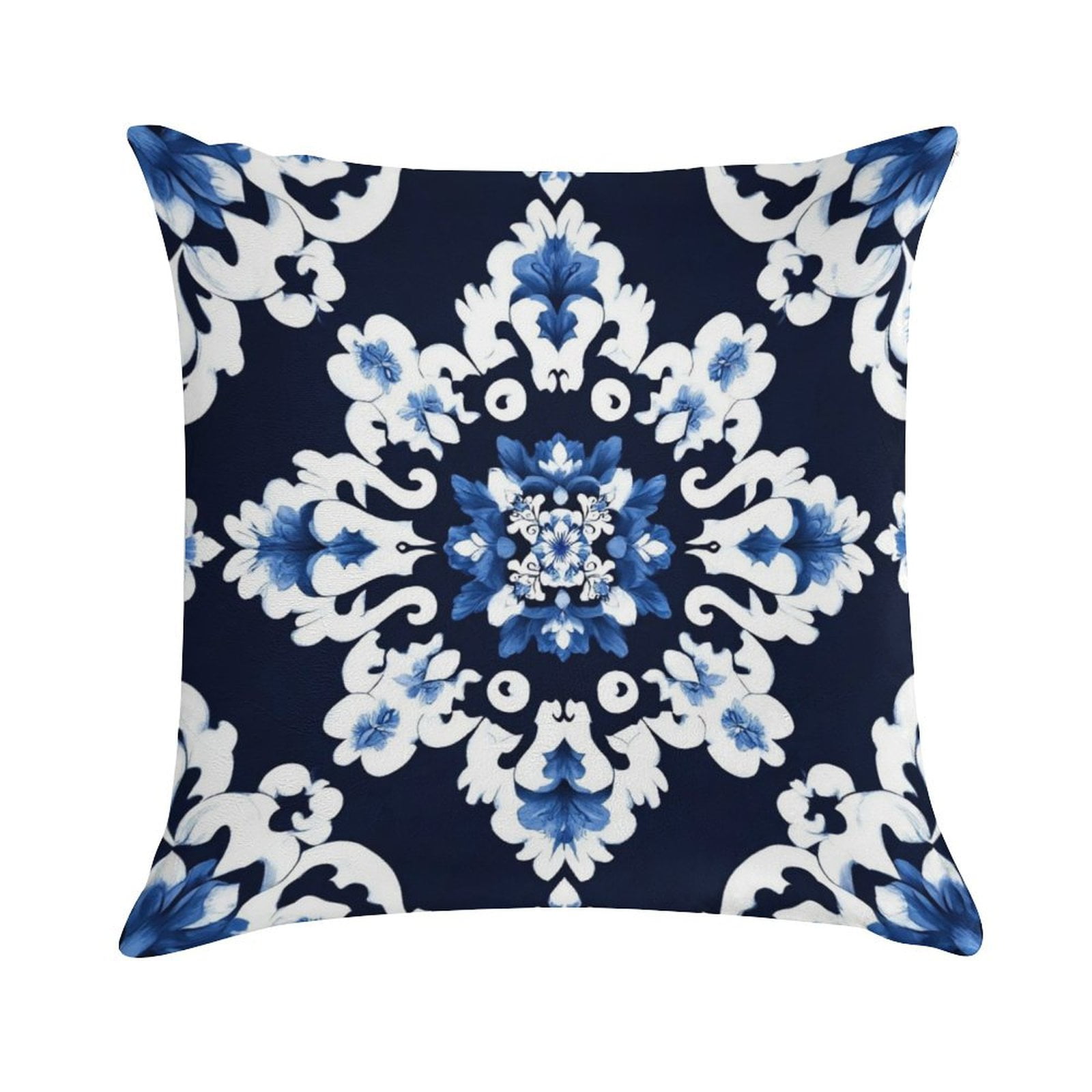 Blue And White Pioneer Flower Pillow Covers,Blue And White Pioneer ...