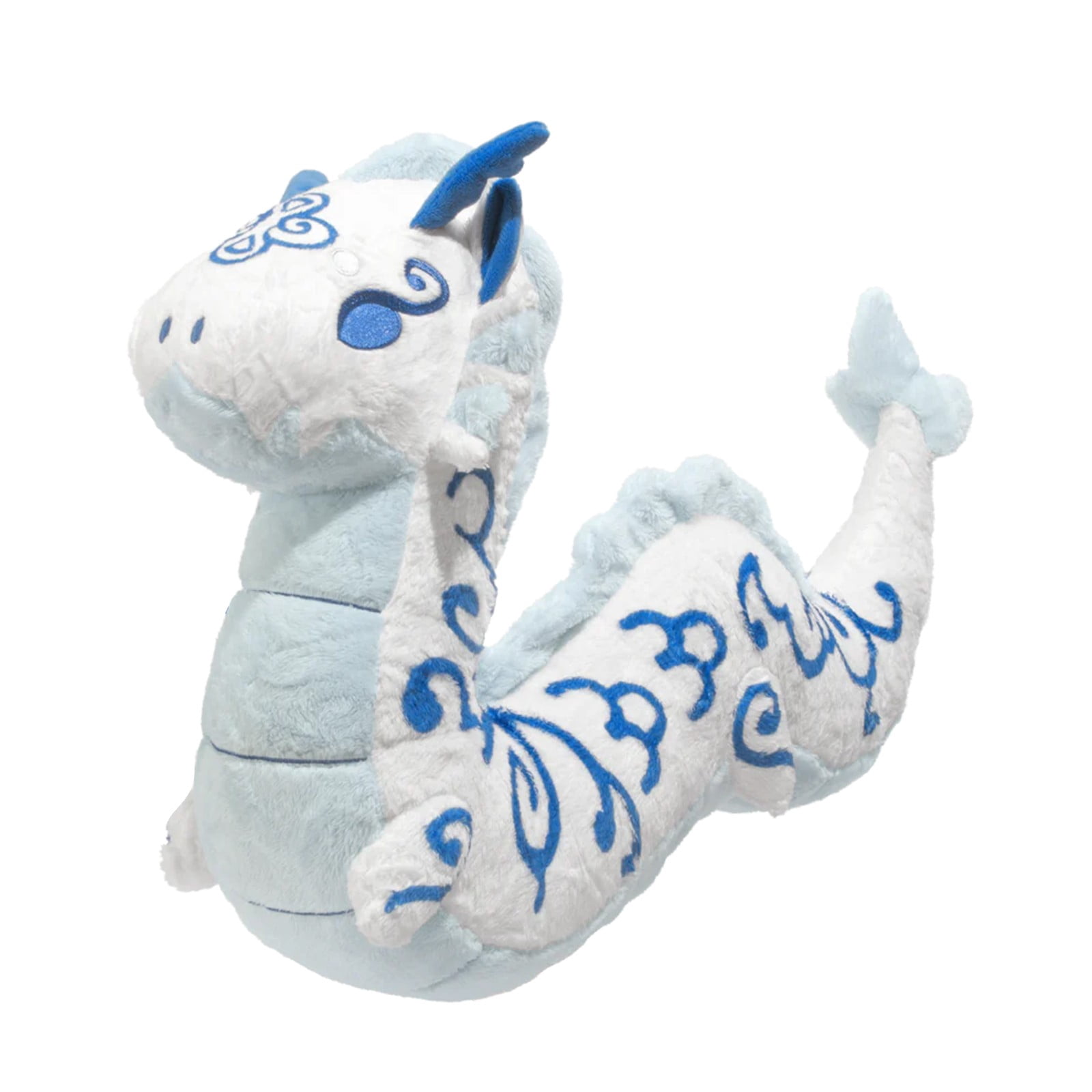 Blue & White Porcelain 21 Inch Long Sheng Dragon Plush Toy - Chinese ...