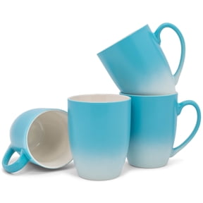 Blue And White Mugs