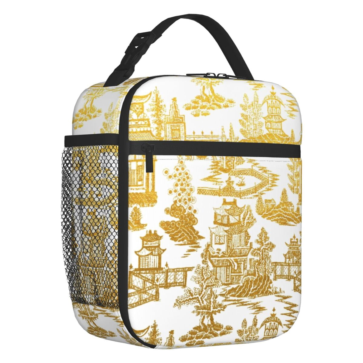 Blue Willow Chinoiserie Blue And White Porcelain Inspiration Insulated ...