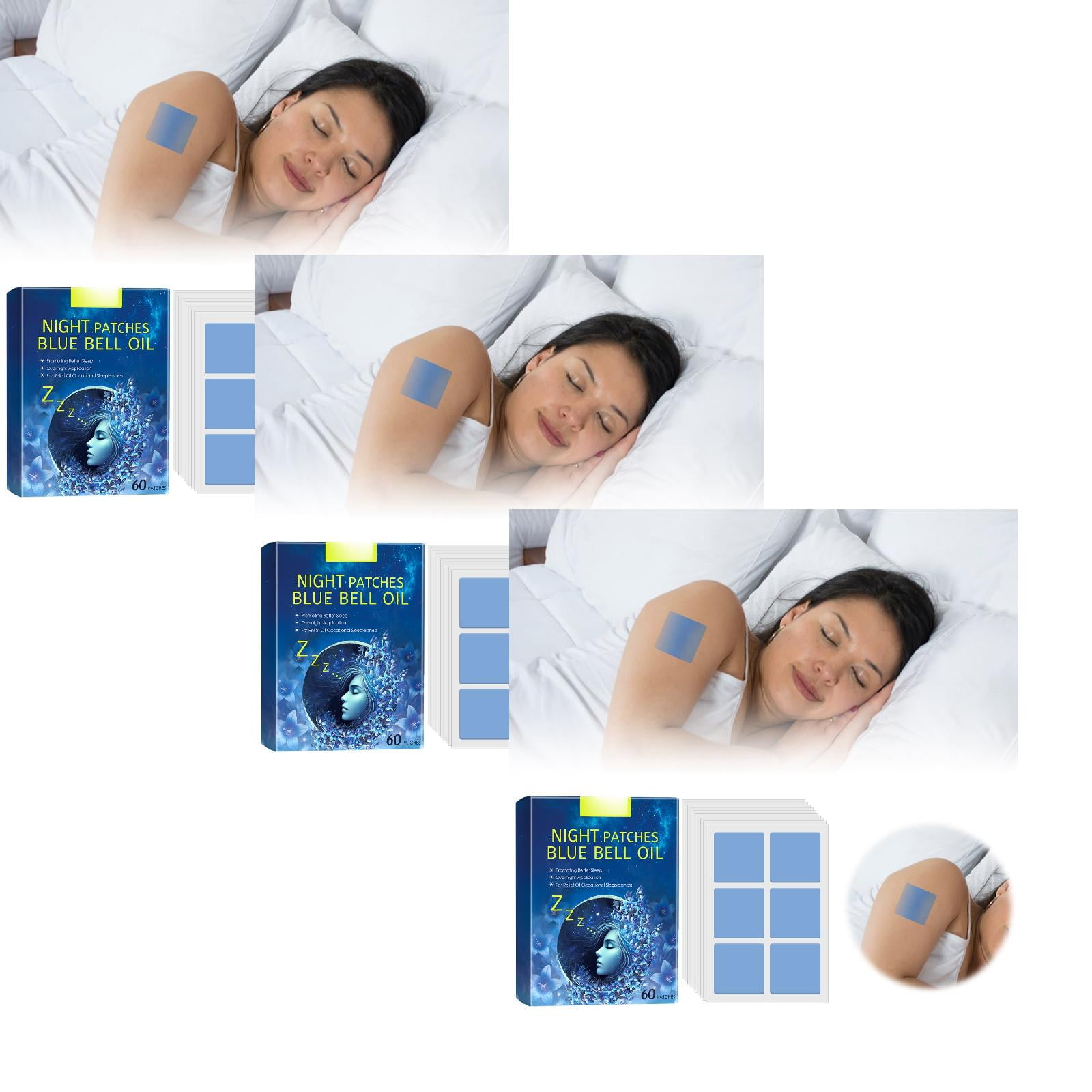 Blue Wind Bell Sleep Care Patch Night Care Sleep Fragrance Home ...
