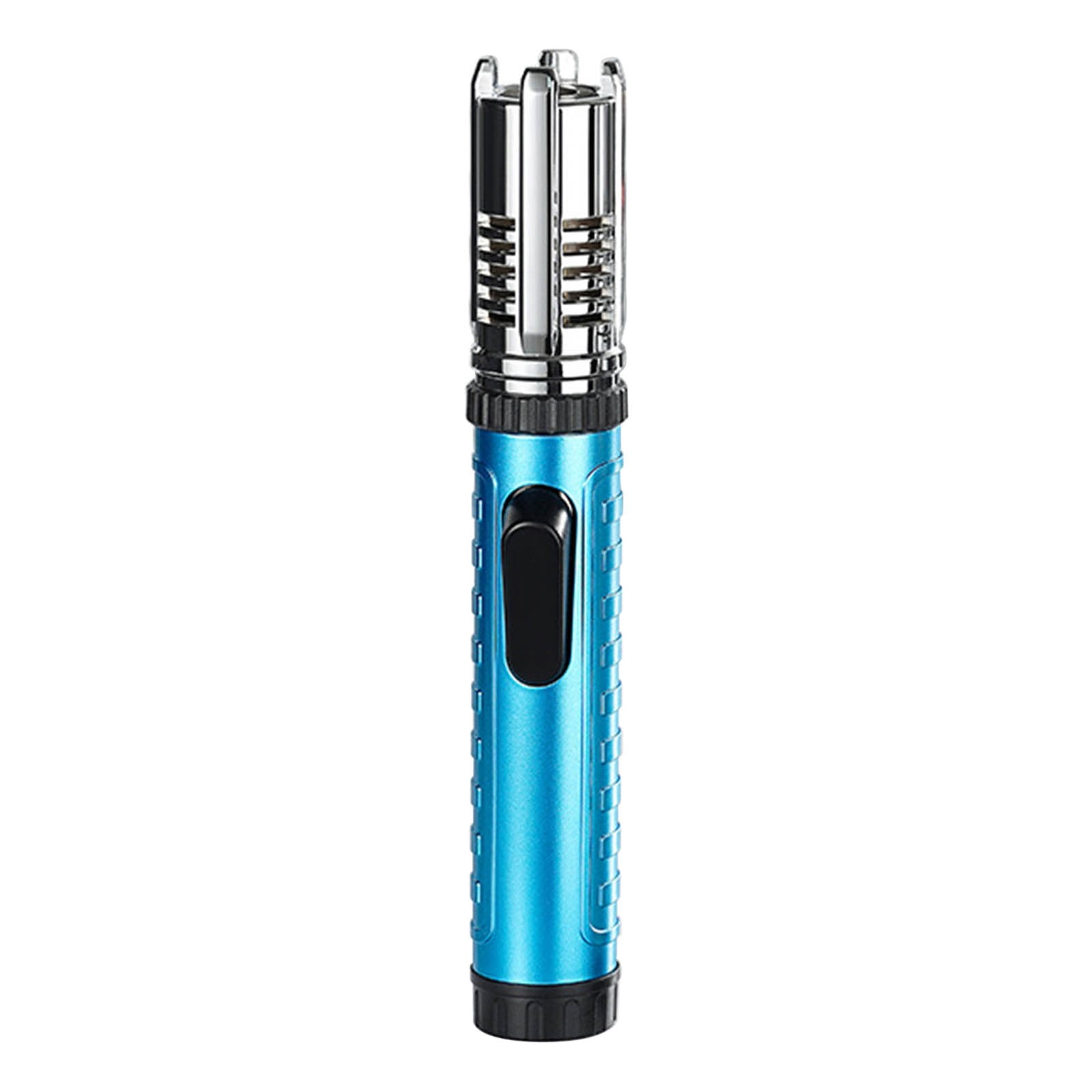 Blue Windproof Torch Lighter For Outdoor Camping Bbq Grill Fire Starter ...