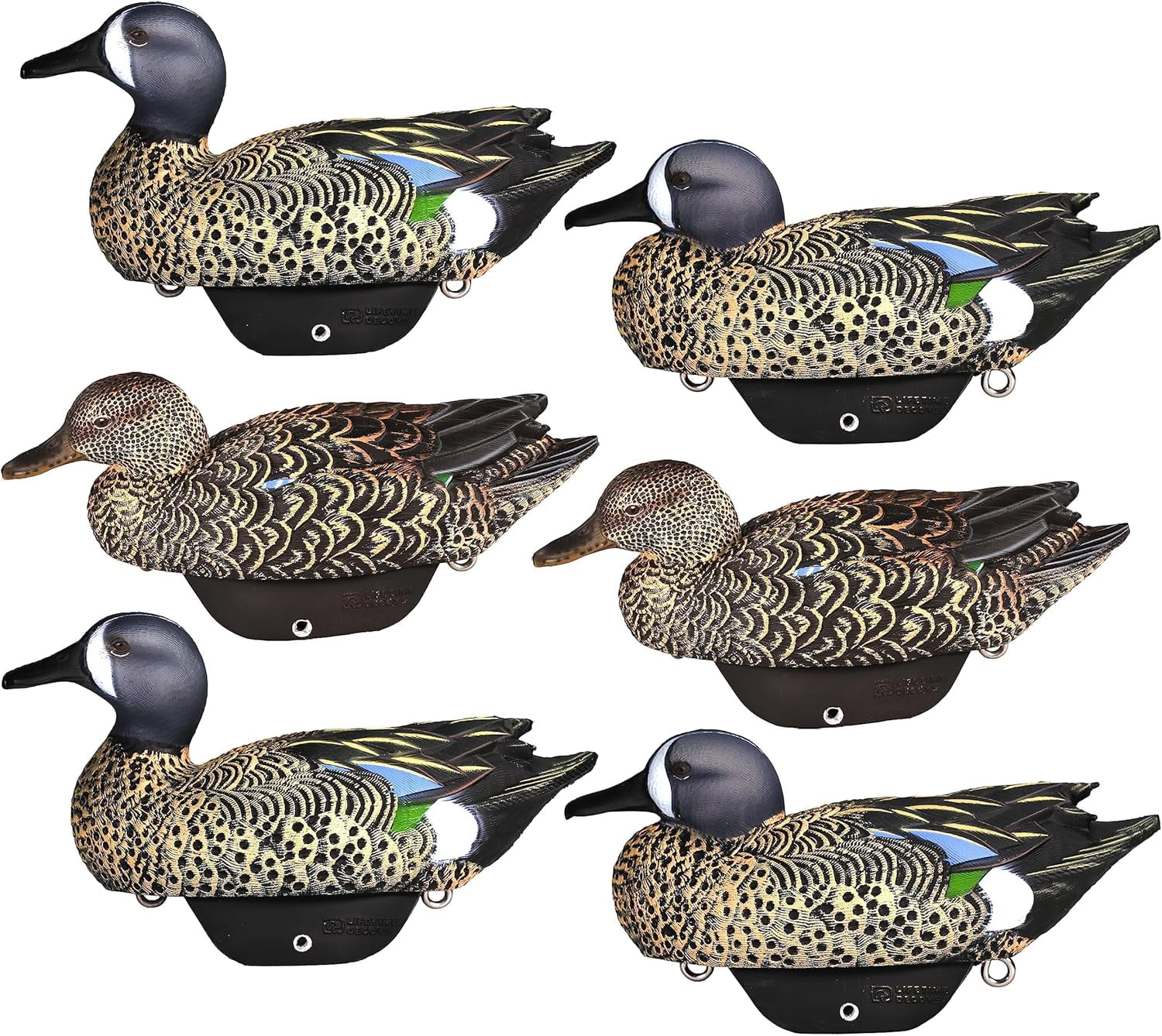 Blue Wing Teal Duck Decoys by Heyday – Ultra-Light 100% HydroFoam ...