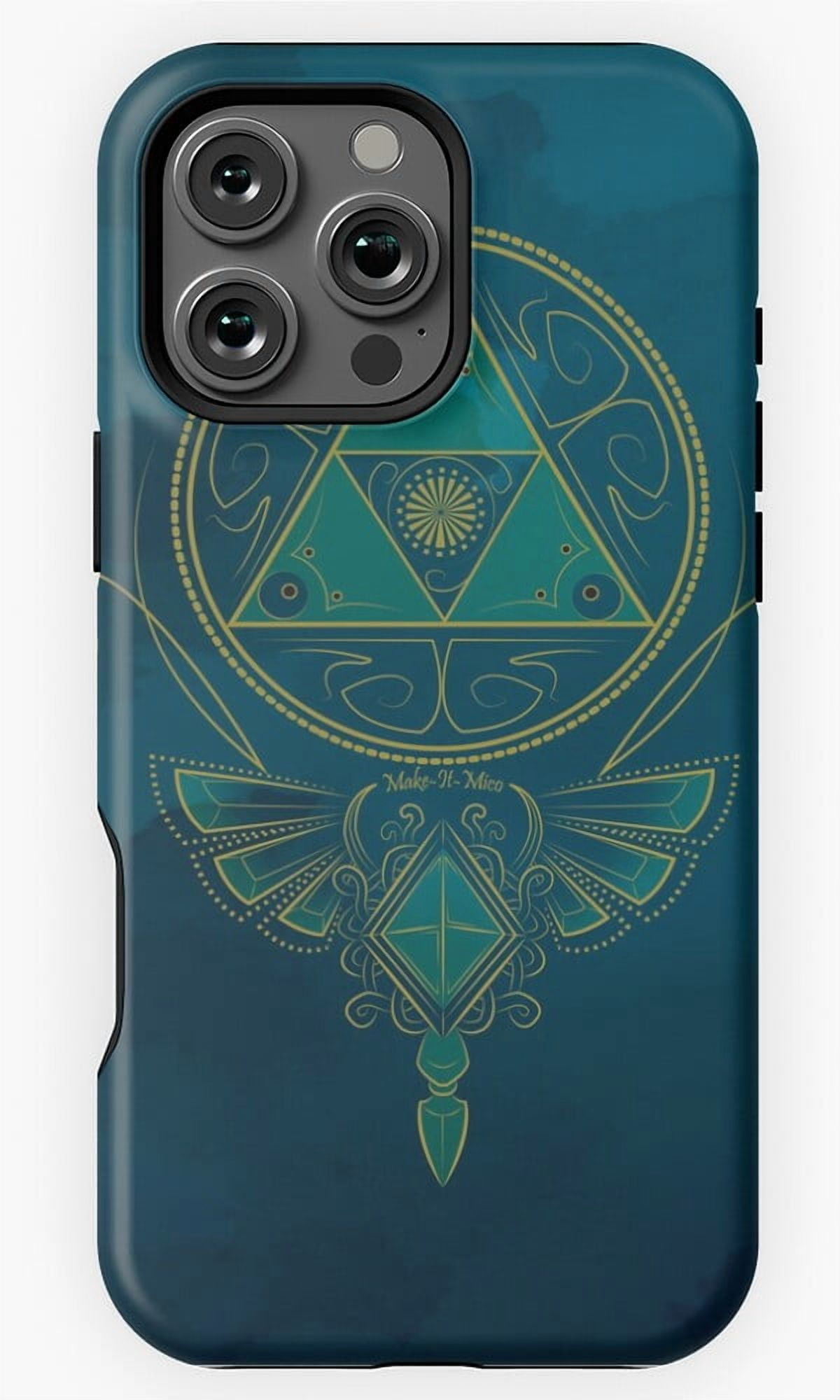Blue Wisdom Celestial Moon and Stars Art iPhone 11–16 Pro Max ...