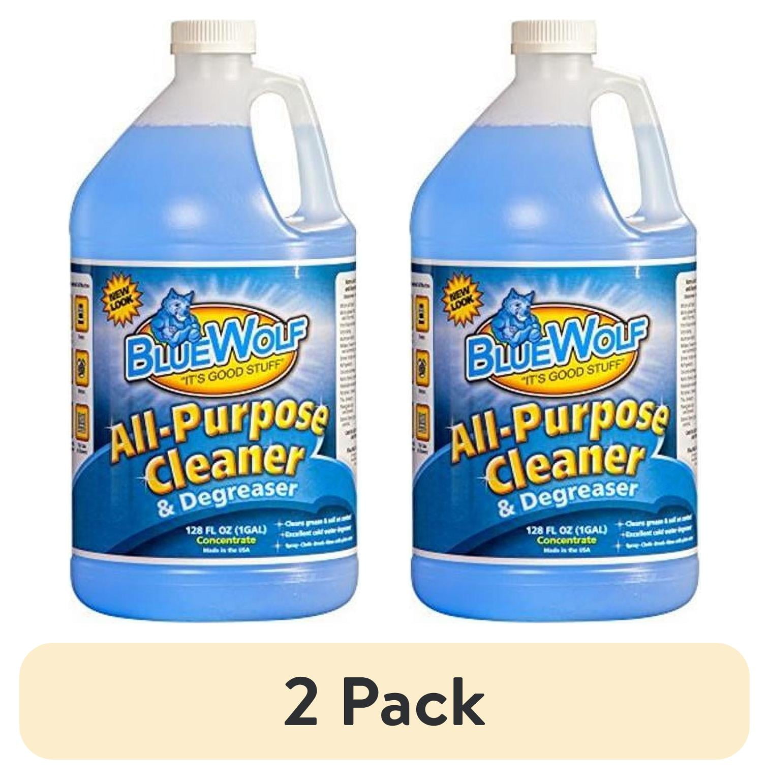 (2 pack) Blue Wolf All-Purpose Cleaner & Degreaser, 128 Fl. Oz ...