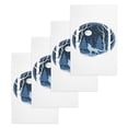 Blue Wolf Kitchen Dish Towels for Drying Dishes Set of 4, Christmas ...