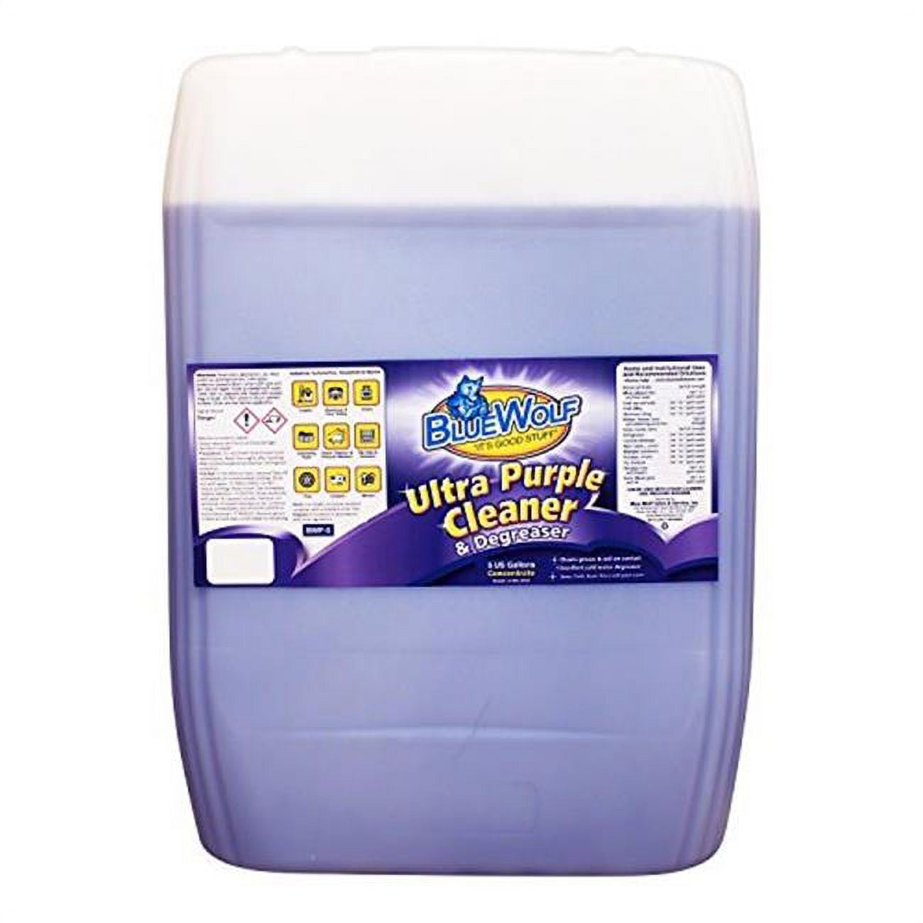 Blue Wolf Sales & Service BW-P5 Ultra Purple Cleaner & Degreaser ...