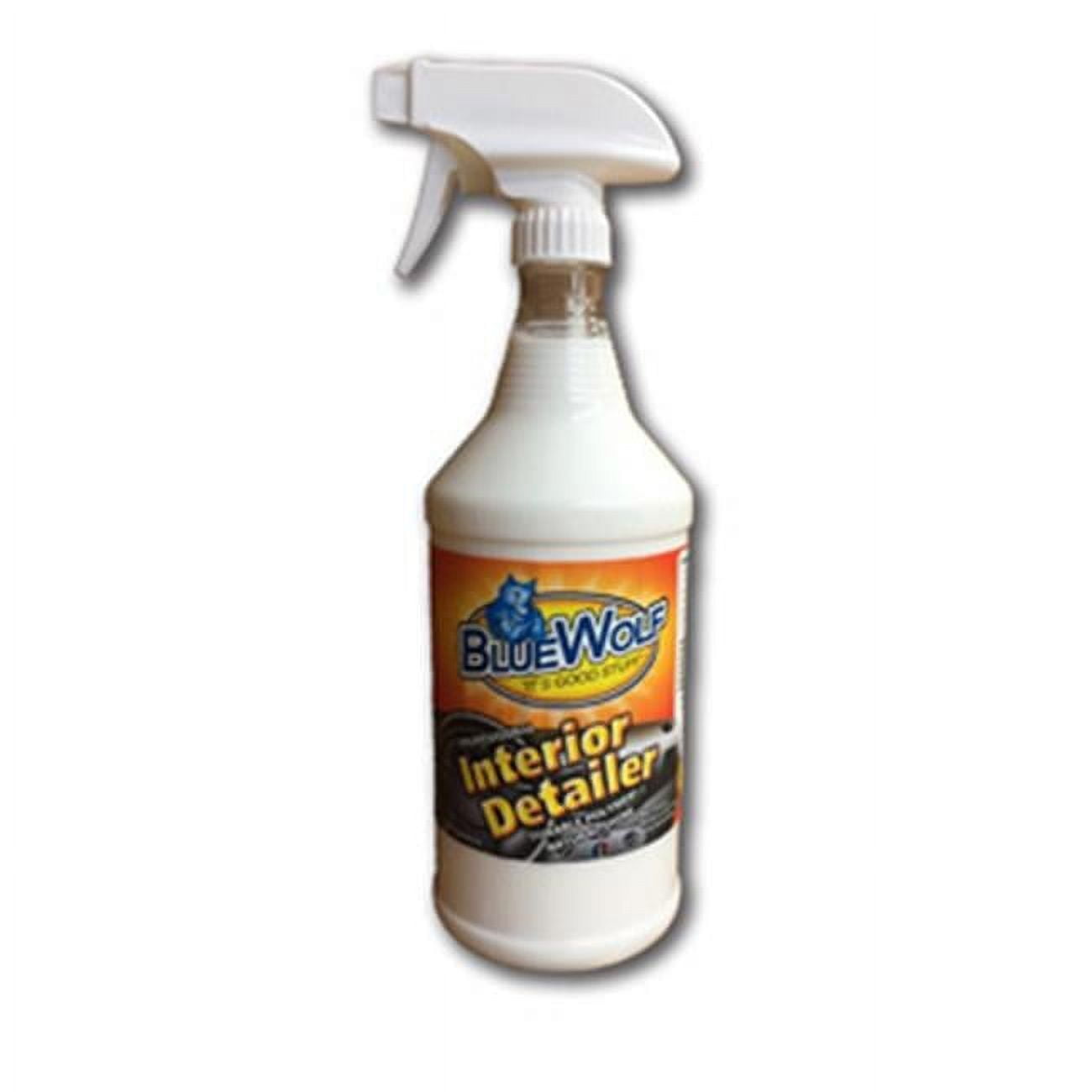 Blue Wolf Interior Vinyl Dressing & Cleaner Spray Bottle, 32oz ...
