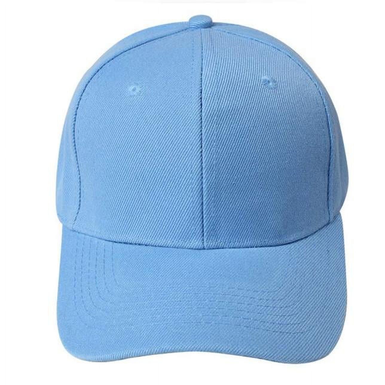 Blue Women's Baseball Caps, Baseball Cap Blank Hat Solid Color ...