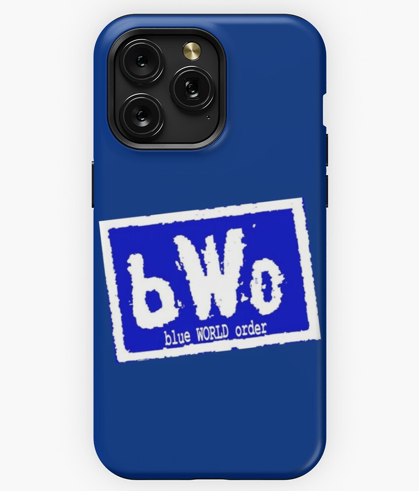 Blue World Order BWO NWO Parody Wrestling Faction A1171 Phone Case for ...