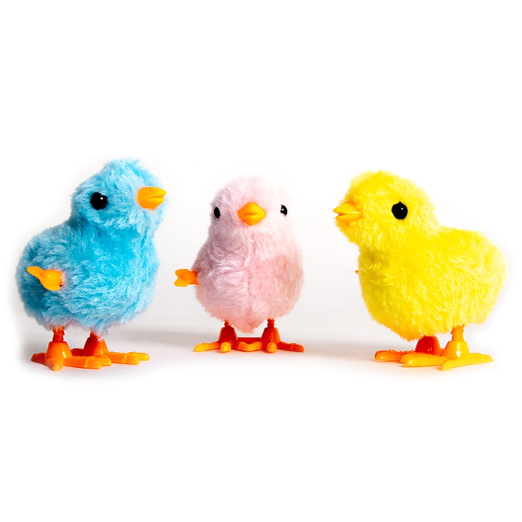 Blue/ Yellow Hopping Jumping Chicken Chicken Plush Children's for ...