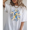 Blue Yellow Ribbon Awareness Shirt I Am Down Syndrome Awareness TShirt ...