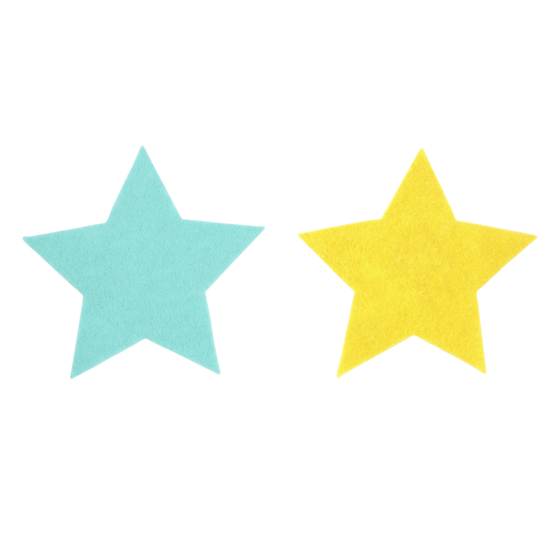 Blue & Yellow Star Felt Shapes by Creatology – Pre-Cut Polyester Felt ...