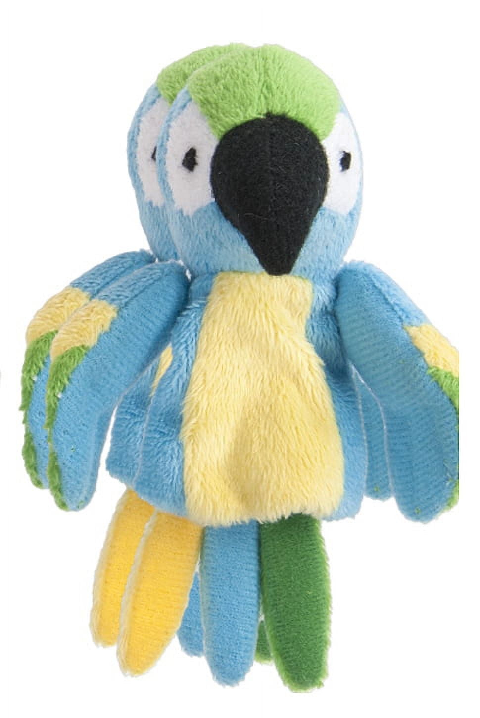 Blue Yellow and Green Parrot Finger Puppet - By Ganz - Walmart.com