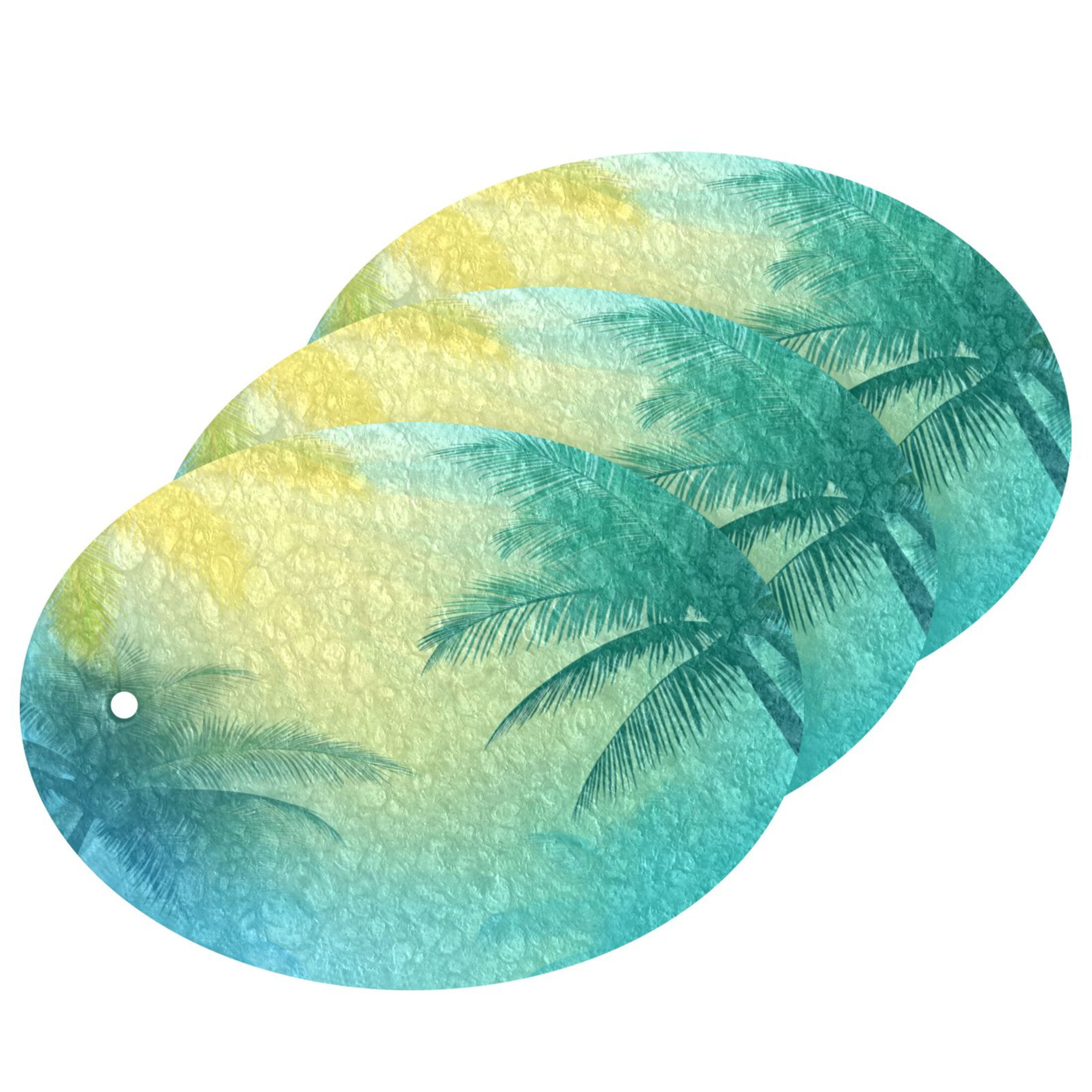 Blue and Green Gradient 3 Pack Dish Sponges Bulk Natural Sponges Household Cleaning Sponge Non ...