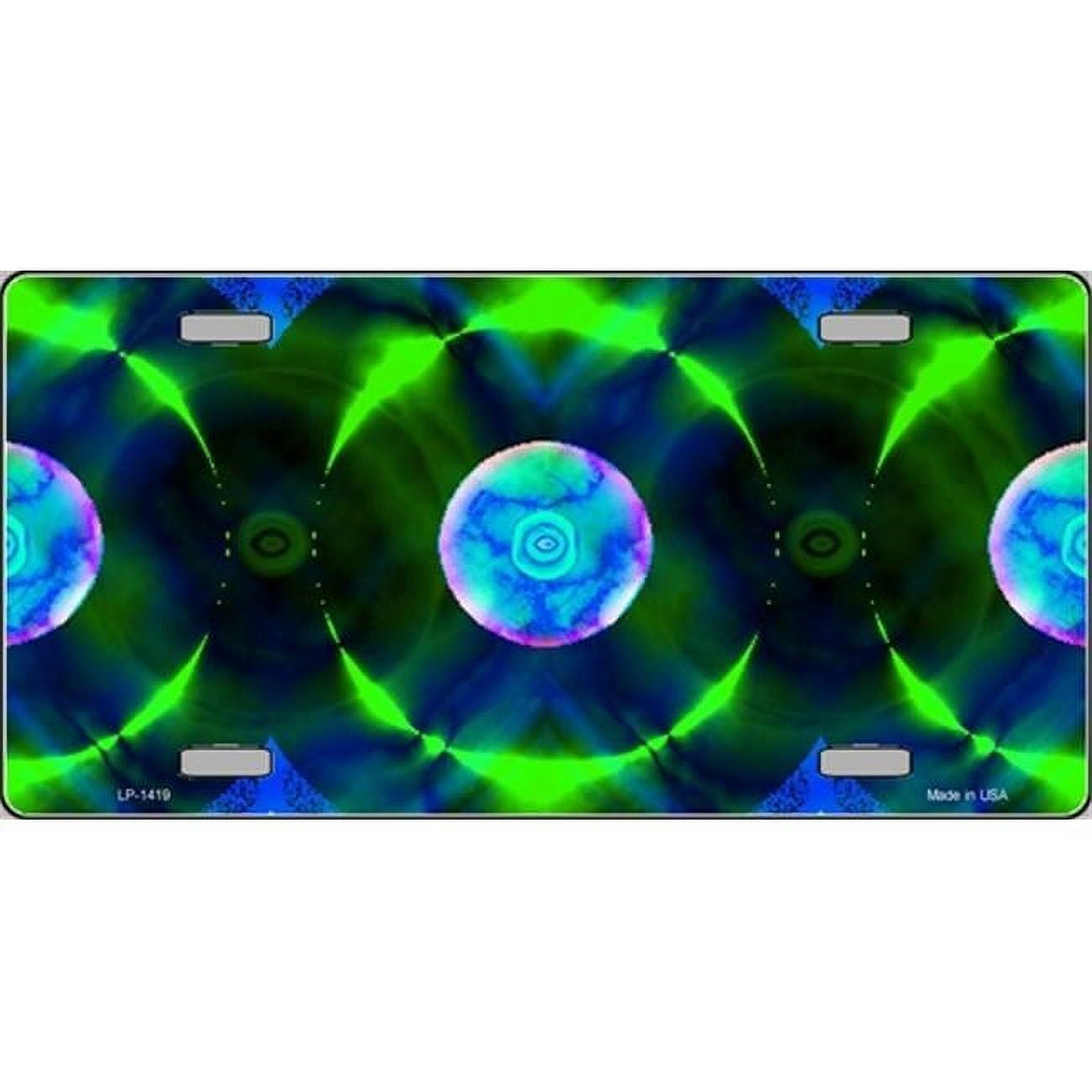 Blue and Green Nova Flat Automotive License Plates Blanks for ...