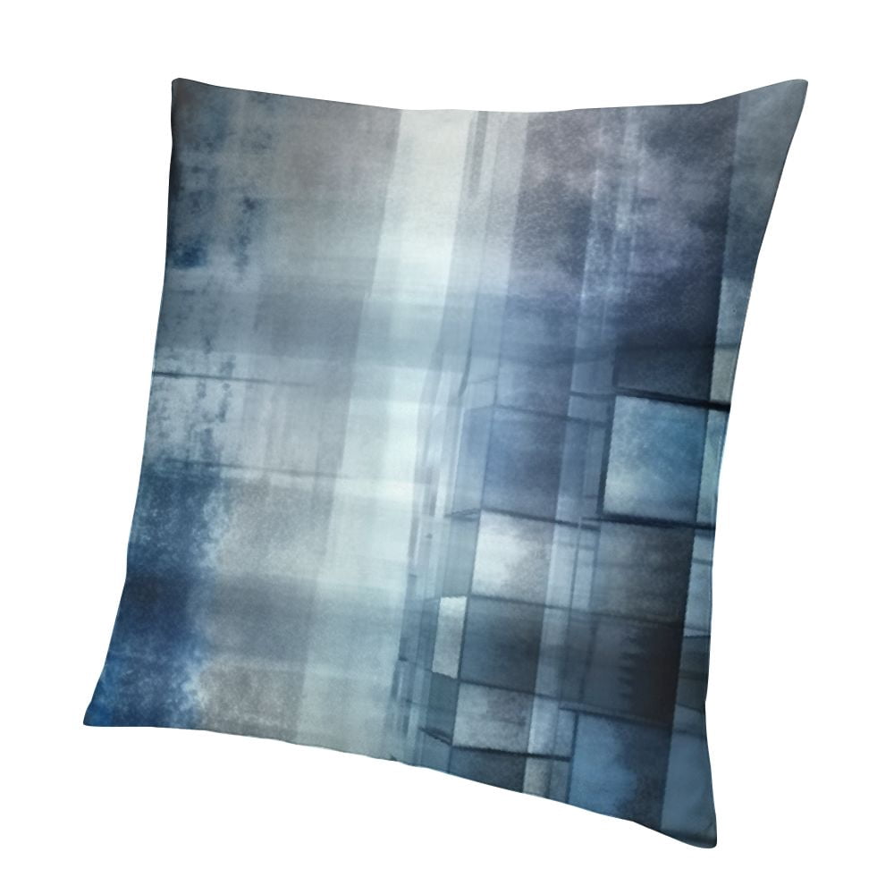 Elegant Blue And Gray Pillows Gallery