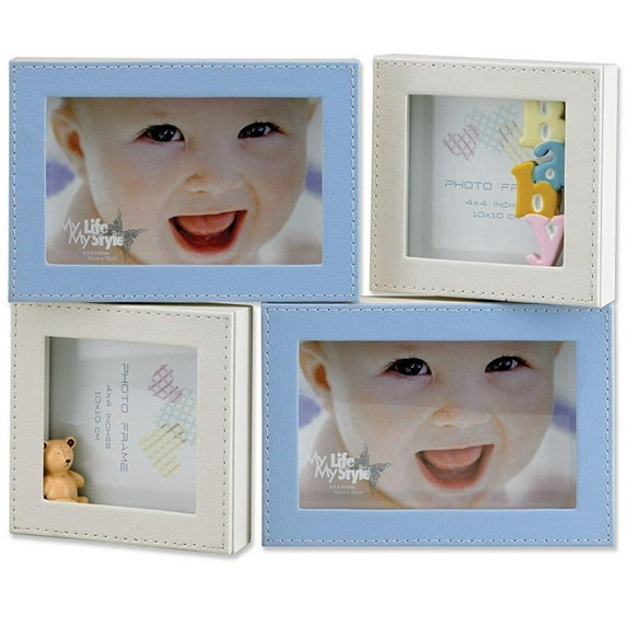Blue and Ivory 6x4 Nursery Multi-Frame by Lawrence Frames - 4x6 ...