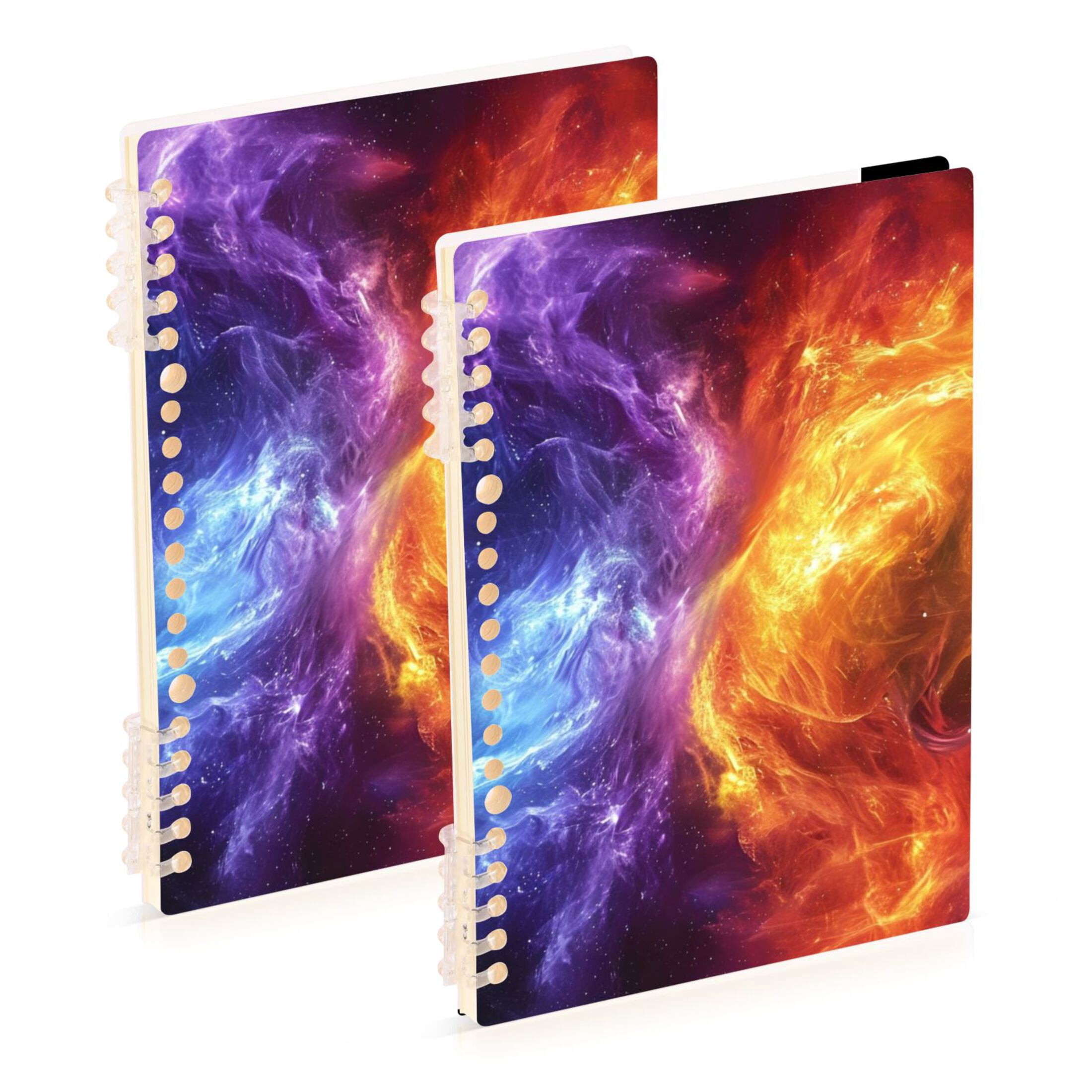 Blue and Red Mysterious Power Contest Notebook Detachable Coil Notebook ...