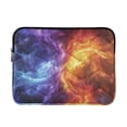 Blue and Red Mysterious Power Contest Quilted Laptop Protective Cases ...