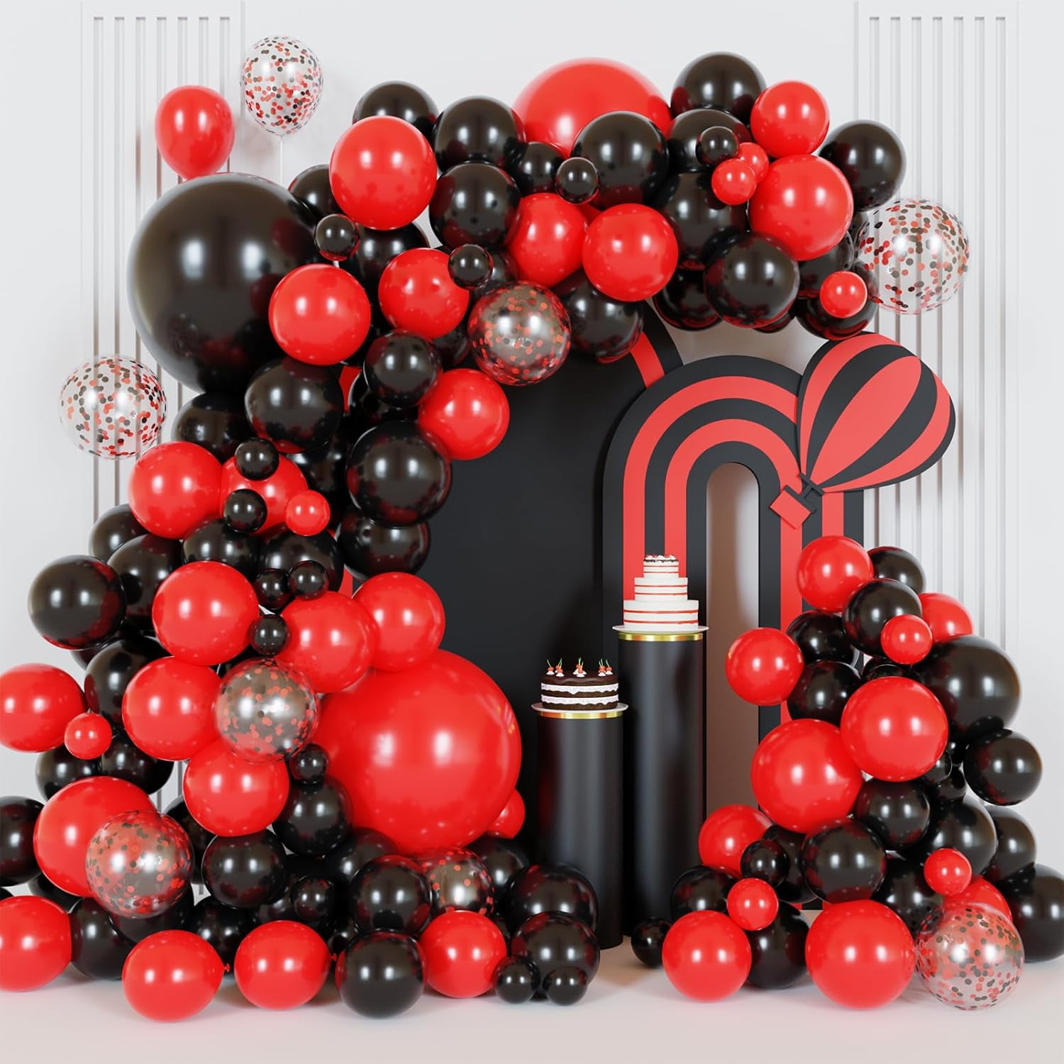 Blue and White Balloons, Blue White Balloon Garland Arch Kit, 102 Pcs ...